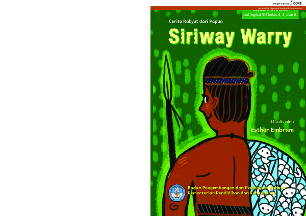 (PDF) Siriway Warry : cerita rakyat dari Papua