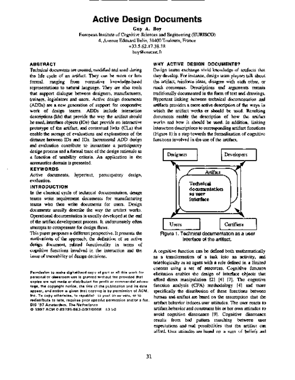 (PDF) Active design documents