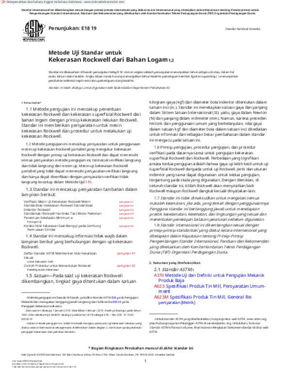(PDF) ASTM E18 2019 ROCKWELL
