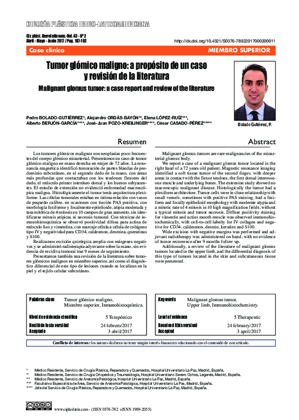 (PDF) Tumor filodes maligno: a propósito de un caso y revisión de la ...