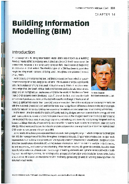 (PDF) Building Information Modelling (BIM) (PDF) Building Information Modelling (BIM)