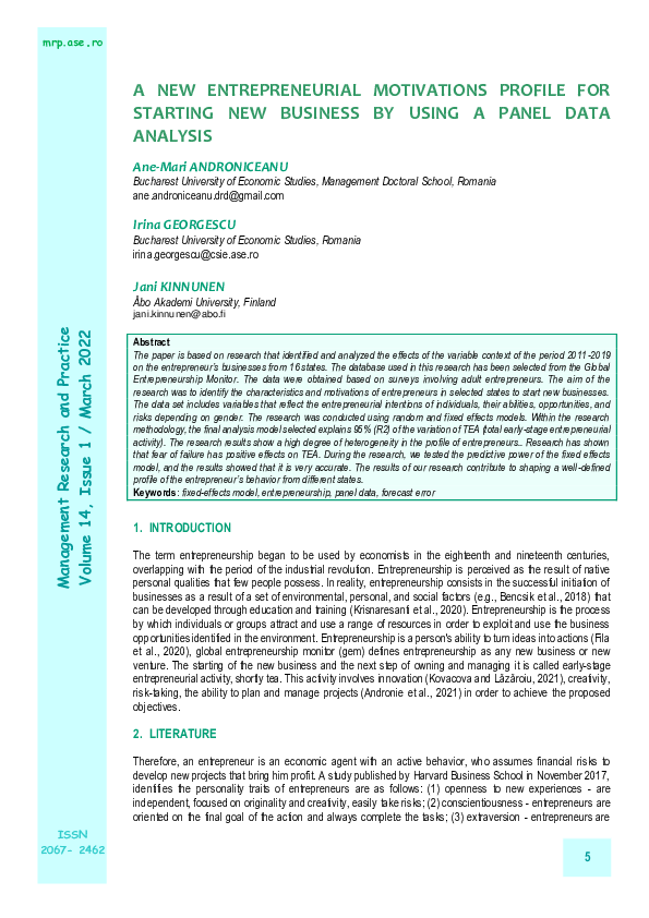 (PDF) Management Research and Practice