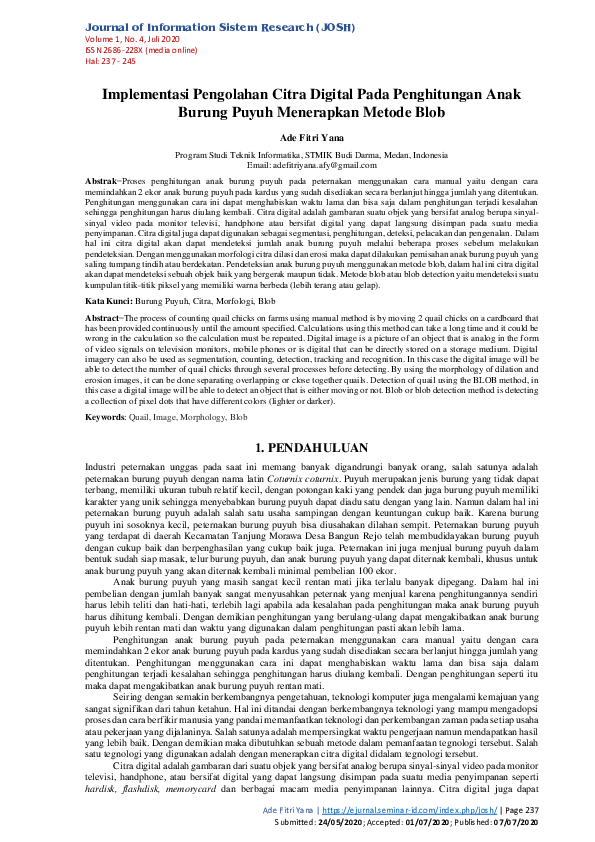 (PDF) Implementasi Pengolahan Citra Digital Pada Penghitungan Anak ...