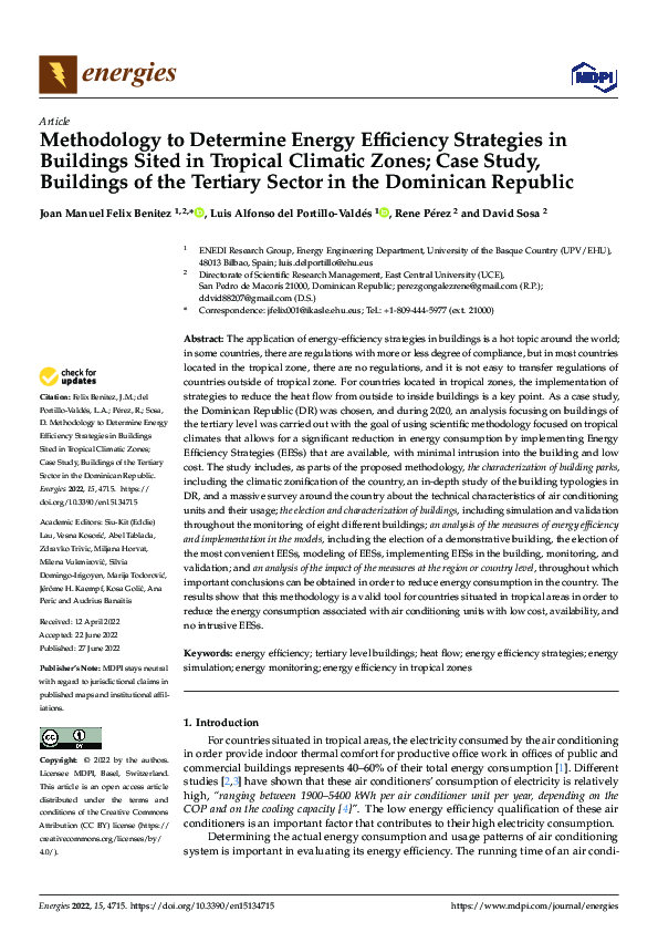 (PDF) Methodology to Determine Energy Efficiency Strategies in ...