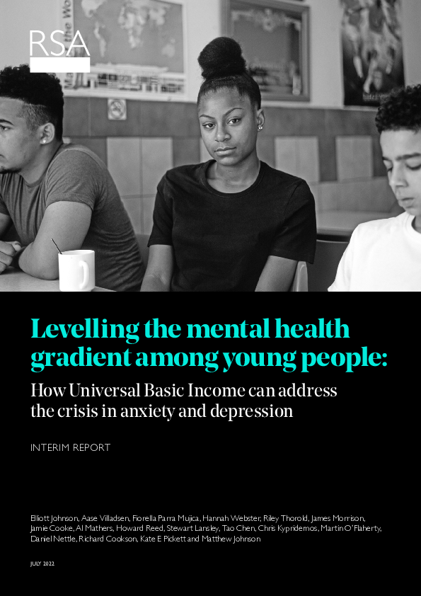 (PDF) Levelling the mental health gradient among young people