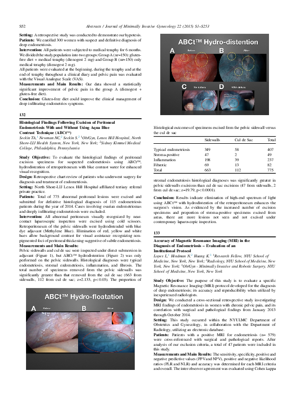 (PDF) Histological Findings Following Excision of Peritoneal ...