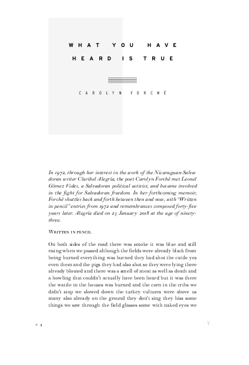 (PDF) What You Have Heard is True