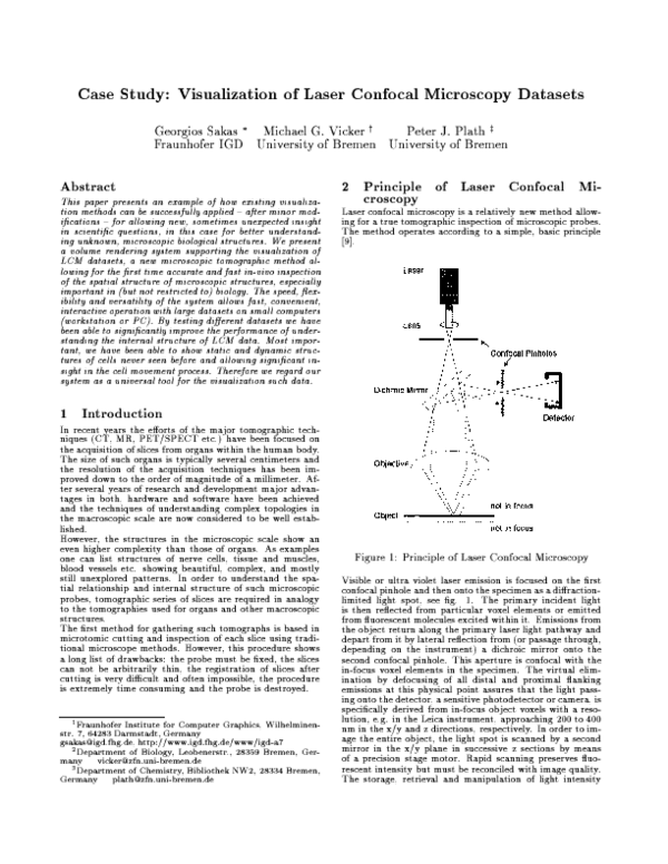 (PDF) Case study: visualization of laser confocal microscopy datasets ...