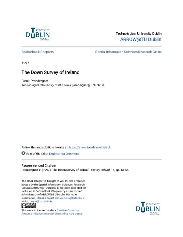 (PDF) The Down Survey of Ireland