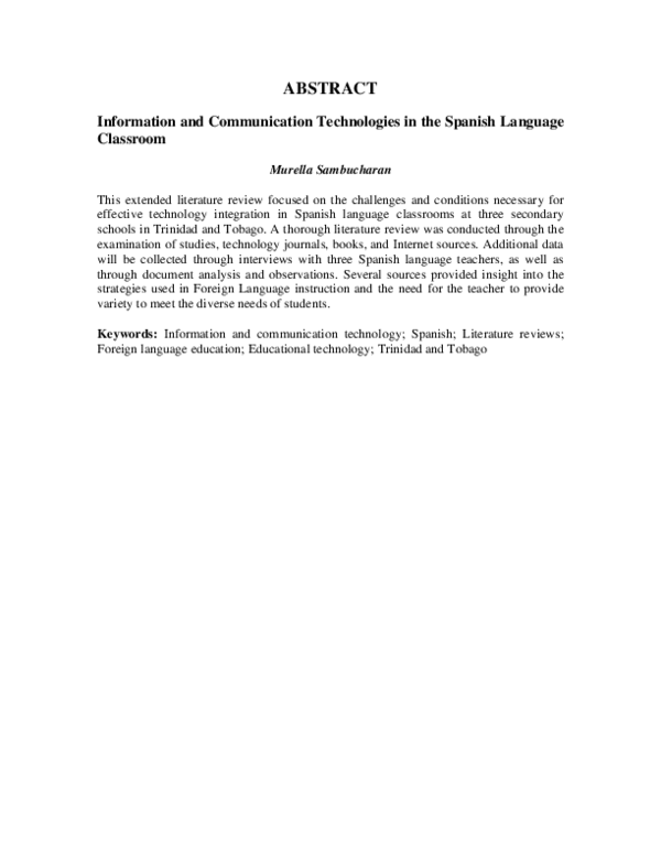 (PDF) Information and communication technologies in the Spanish ...