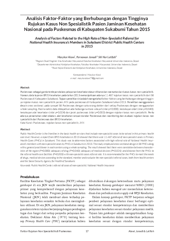 (PDF) Analisis Faktor-Faktor Yang Berhubungan Dengan Tingkat Kelulusan Uji Kompetensi Mahasiswa ...