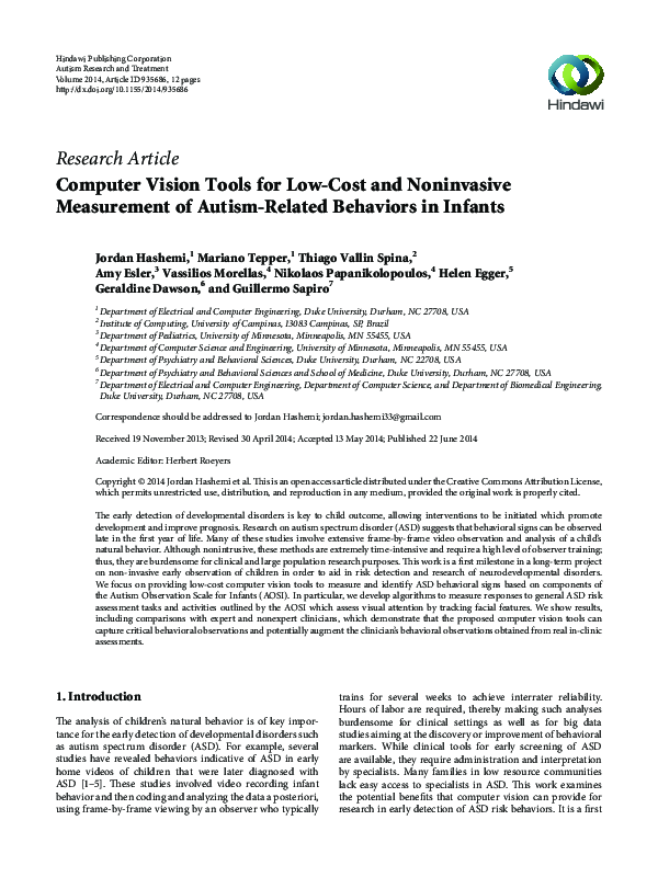 (PDF) Computer Vision Tools for Low-Cost and Noninvasive Measurement of ...