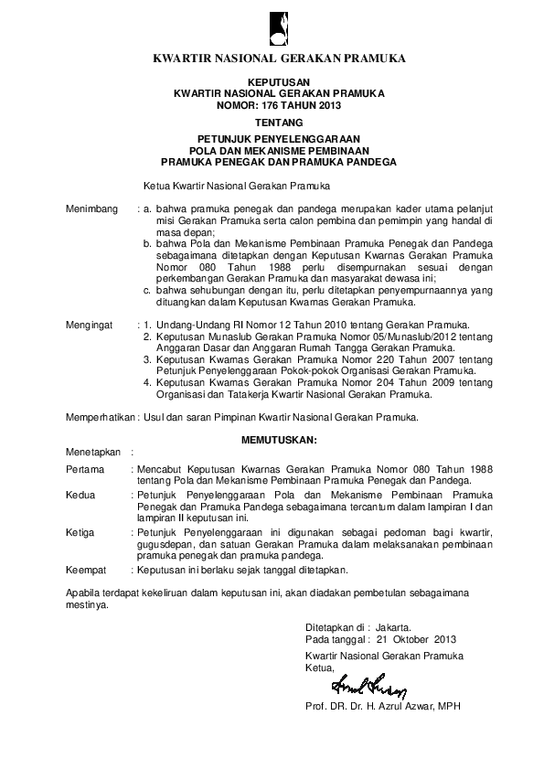 (PDF) KWARTIR NASIONAL GERAKAN PRAMUKA