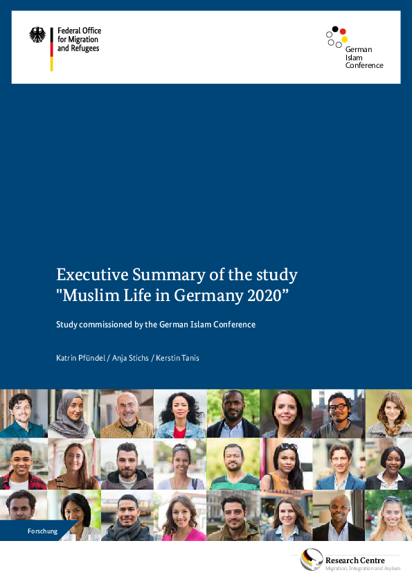 (PDF) Executive Summary of the study " Muslim Life in Germany 2020 ...