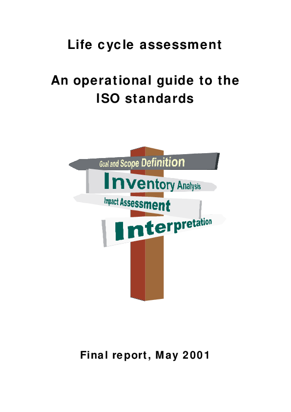 (PDF) Life Cycle Assessment: An operational guide to the ISO standards