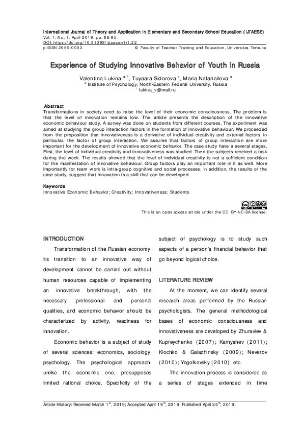 Pdf Sex Differences In The Implementation Of Character Education In
