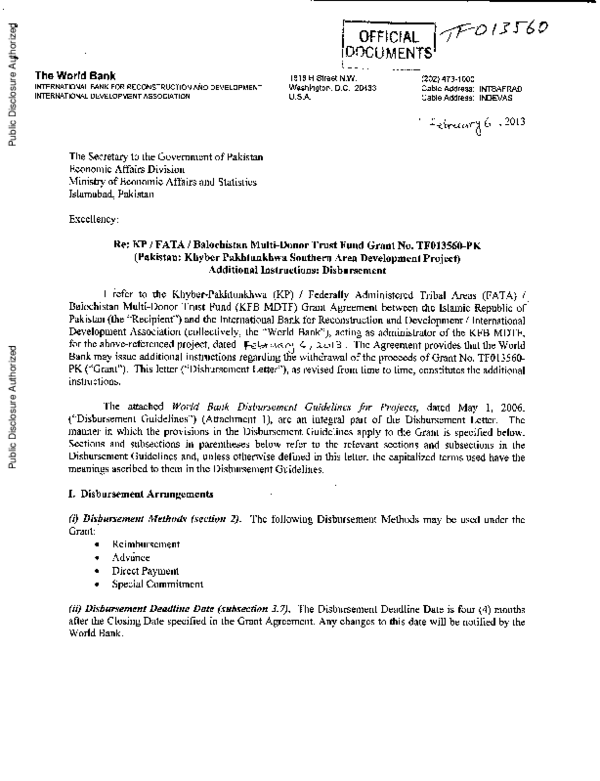 (PDF) World Bank Document | Fareed Hassan - Academia.edu