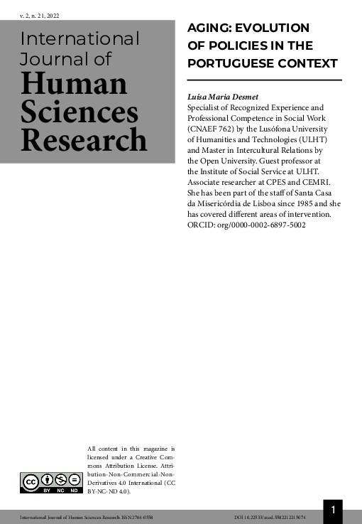 (PDF) AGING EVOLUTION OF POLICIES IN THE PORTUGUESE CONTEXT (Atena Editora)