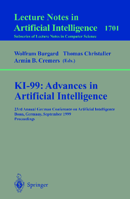 (PDF) KI-99: Advances in Artificial Intelligence