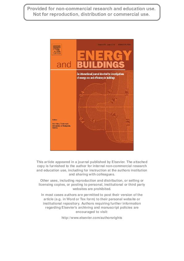 (PDF) Improving the capabilities of the Town Energy Balance model with ...