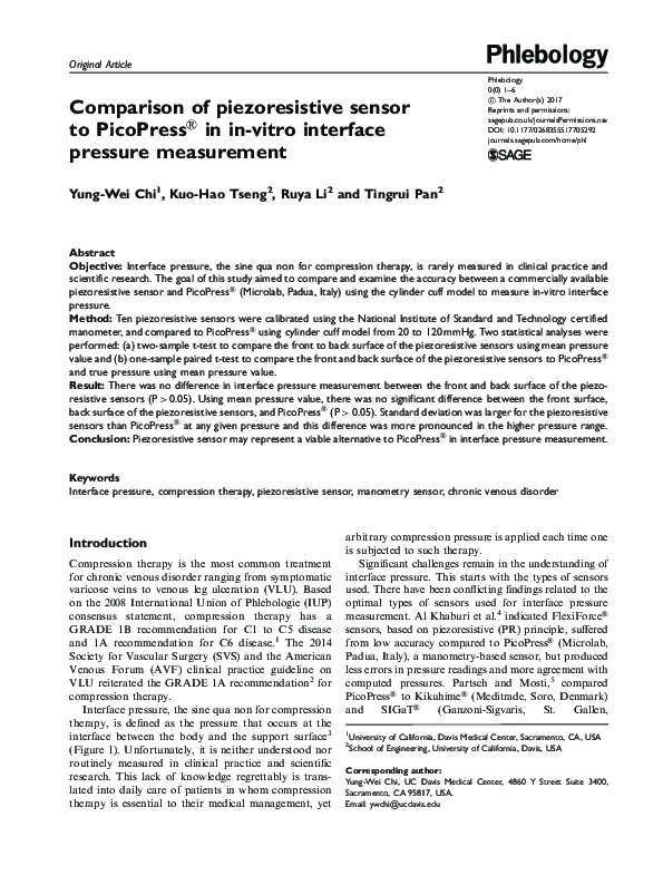 (PDF) Comparison of piezoresistive sensor to PicoPress® in in-vitro ...