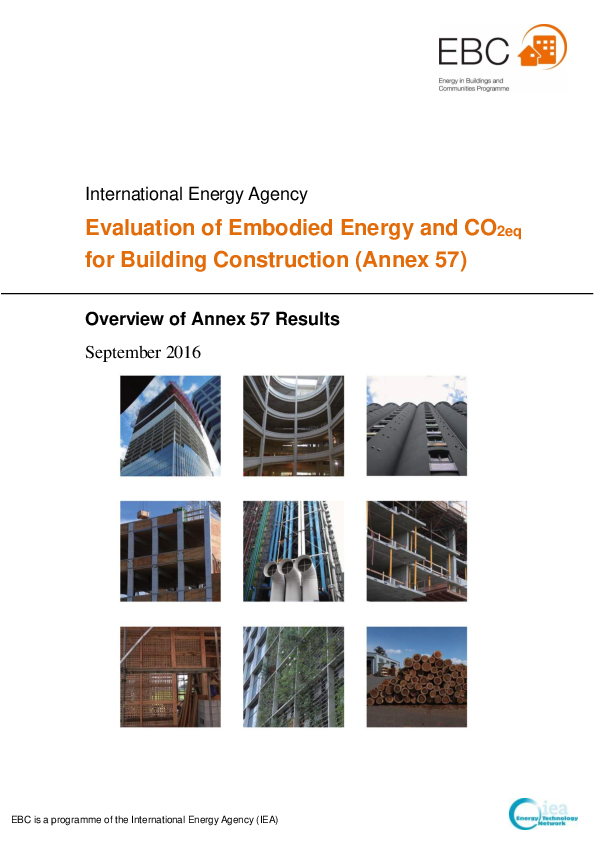 (PDF) Evaluation of Embodied Energy and CO2eq for Building Construction ...
