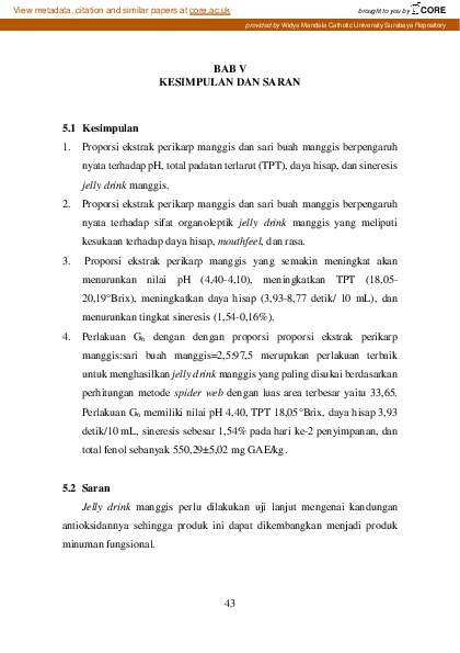 (PDF) Pengaruh proporsi ekstrak perikarp manggis dan sari buah manggis ...