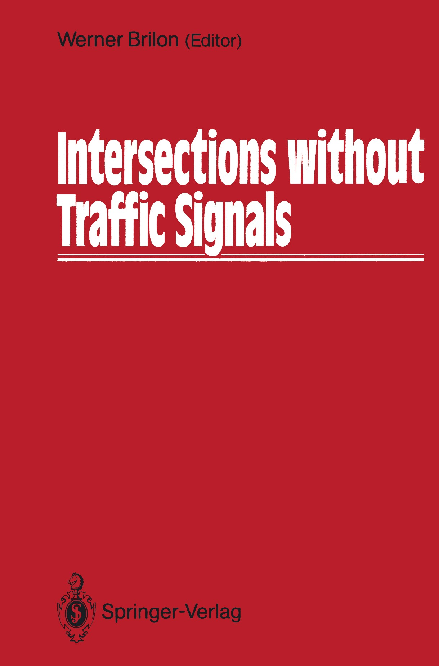 (PDF) Intersections without Traffic Signals