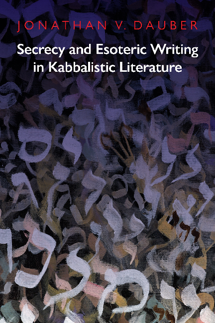 (PDF) Secrecy and Esoteric Writing in Kabbalistic Literature ...