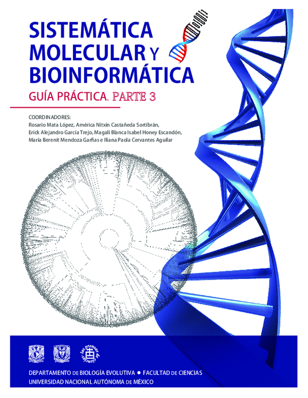 (PDF) Sistemática_Molecular_y_Bioinformática_PARTE 3. Las Prensas de Ciencias. UNAM