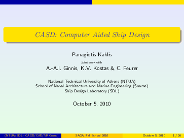 (PDF) CASD: Computer Aided Ship Design