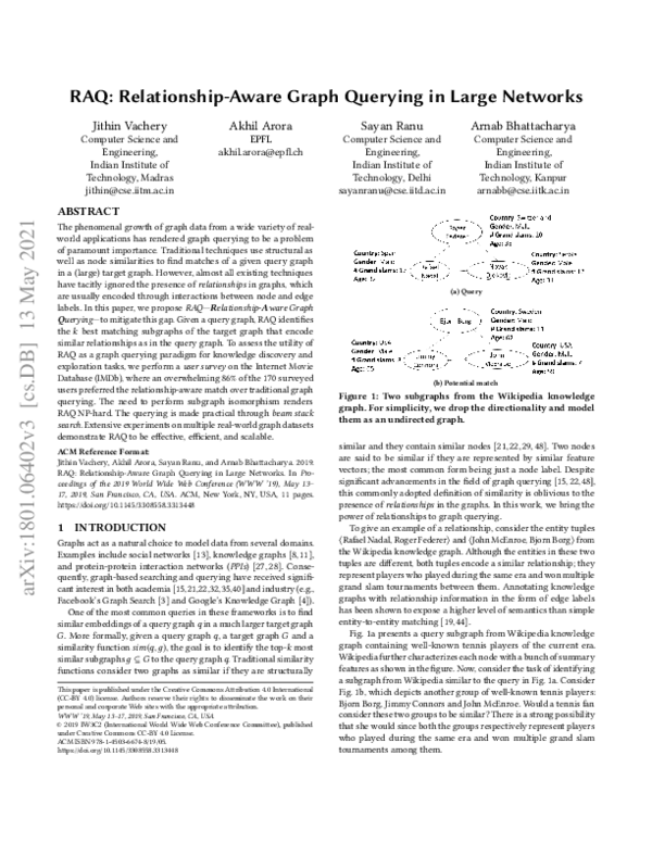 Pdf Identifying User Intent And Context In Graph Queries 3653