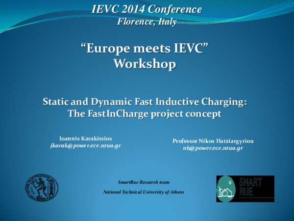 (PDF) Static and dynamic fast inductive charging: The fastincharge ...
