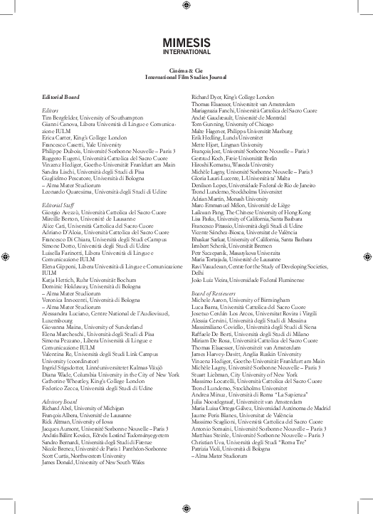 (PDF) Lasting Remains. The Anesthetizing Gaze in German Postwar Cinema ...