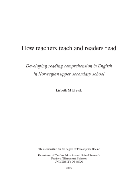 (PDF) Making implicit practice explicit: How do upper secondary ...