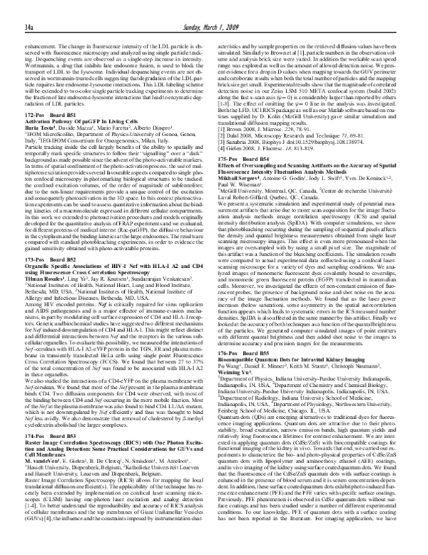 (PDF) Raster Image Correlation Spectroscopy (RICS) with One Photon ...