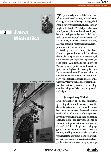 (PDF) Jama Michalika