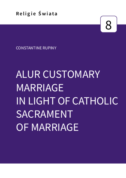 (PDF) Constantine Rupiny, Alur Customary Marriage in Light of the ...
