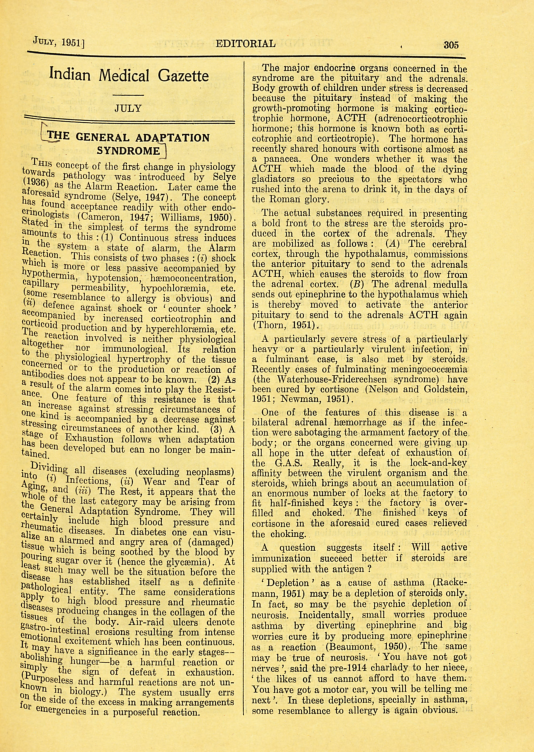 (PDF) General Adaptation Syndrome