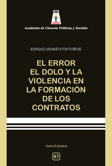 (PDF) El error, el dolo y la violencia en la formación de los contratos