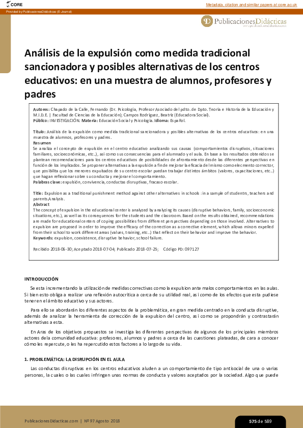 (PDF) Expulsion as a traditional punishment method against other ...