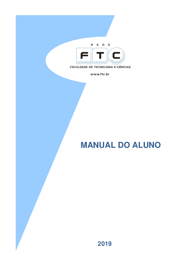 (PDF) MANUAL DO ALUNO REDE FTC
