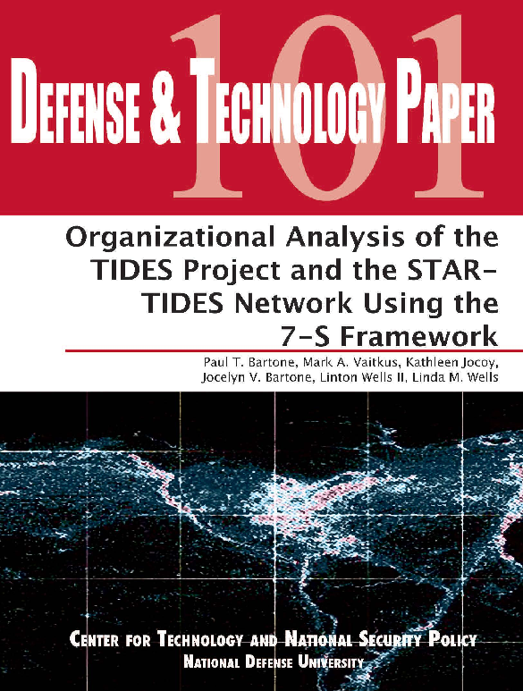 (PDF) Organizational Analysis of the TIDES Project and the STAR-TIDES ...