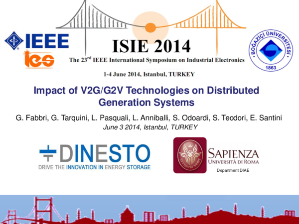(PDF) Impact of V2G/G2V technologies on Distributed Generation systems