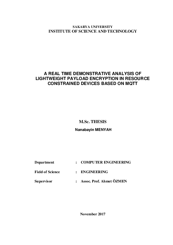 (PDF) A real time demonstrative analysis of lightweight payload encryption in resource ...