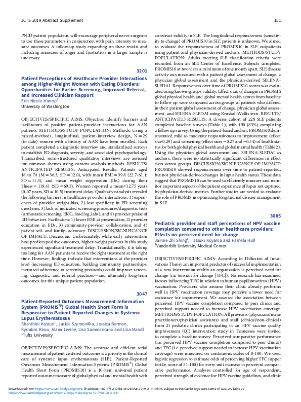 (PDF) 3047 Patient-Reported Outcomes Measurement Information System ...