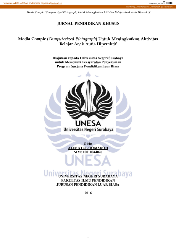 (PDF) Media Compic (Computerized Pictograph) Untuk Meningkatkan ...