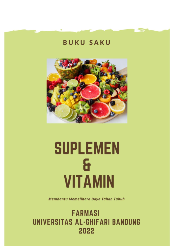 (PDF) BUKU SAKU SUPLEMEN DAN VITAMIN(2)