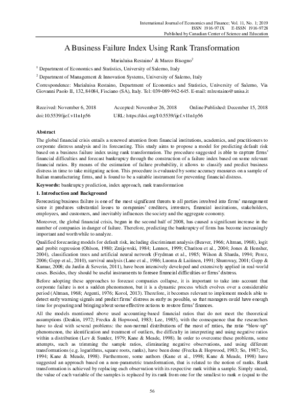 (PDF) Analysis of Covariance Using the Rank Transformation