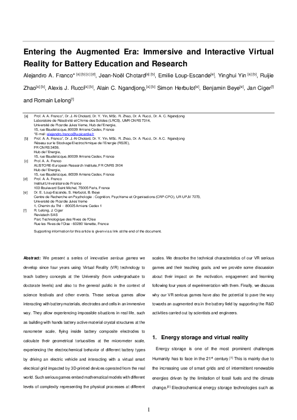 (PDF) Entering the Augmented Era: Immersive and Interactive Virtual ...